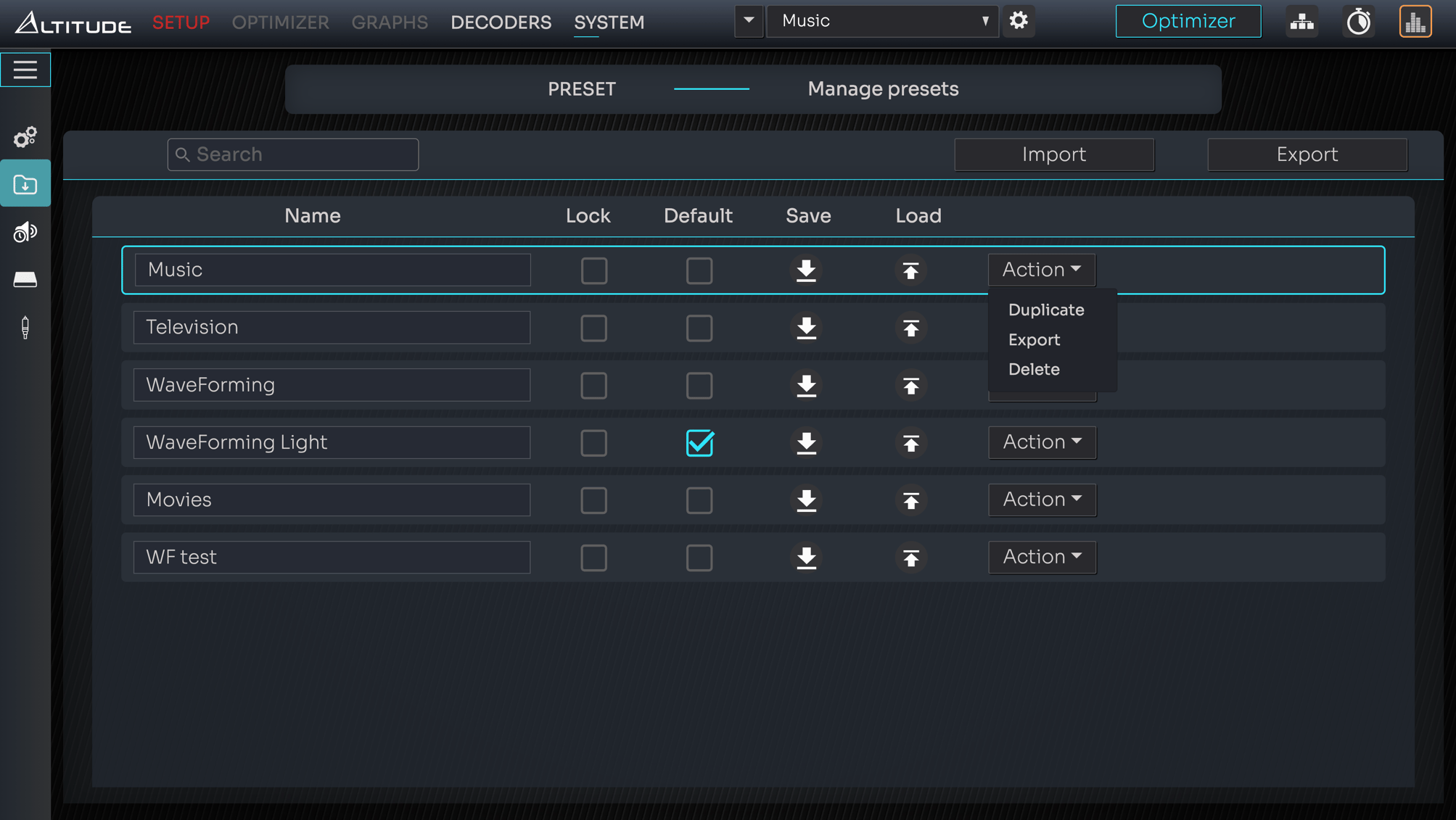 What is a Preset?